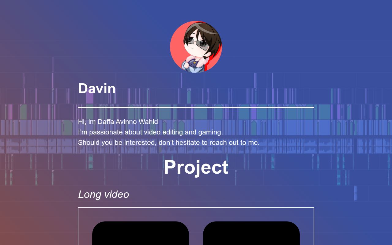 Davin | Video Editor